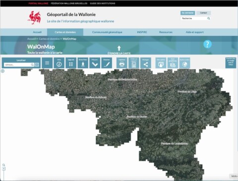 WalOnMap : L'outil cartographique indispensable pour comprendre les ...